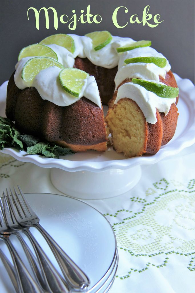 Mojito Cake with title - Sumptuous Living