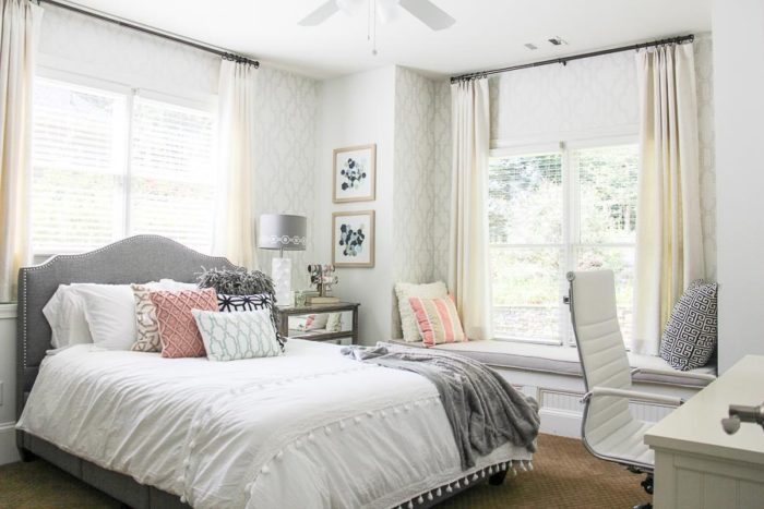 Our Most Incredible Bedroom Transformation! Airy Bedroom Design | Sumptuous Living