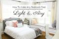 Our Most Incredible Bedroom Transformation! Airy Bedroom Design ...